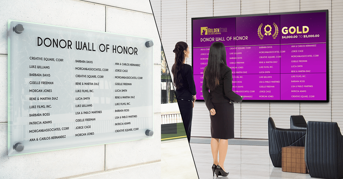 Individual Donors: How A Digital Donor Wall Can Increase Giving